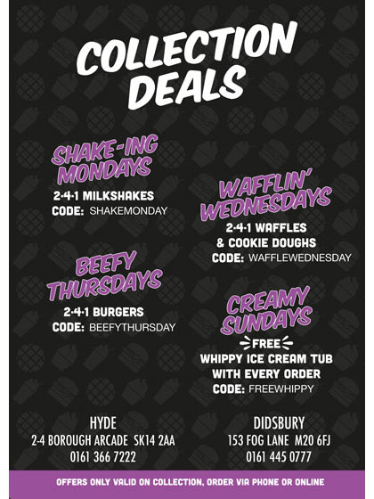 Menu – Sweet Diner